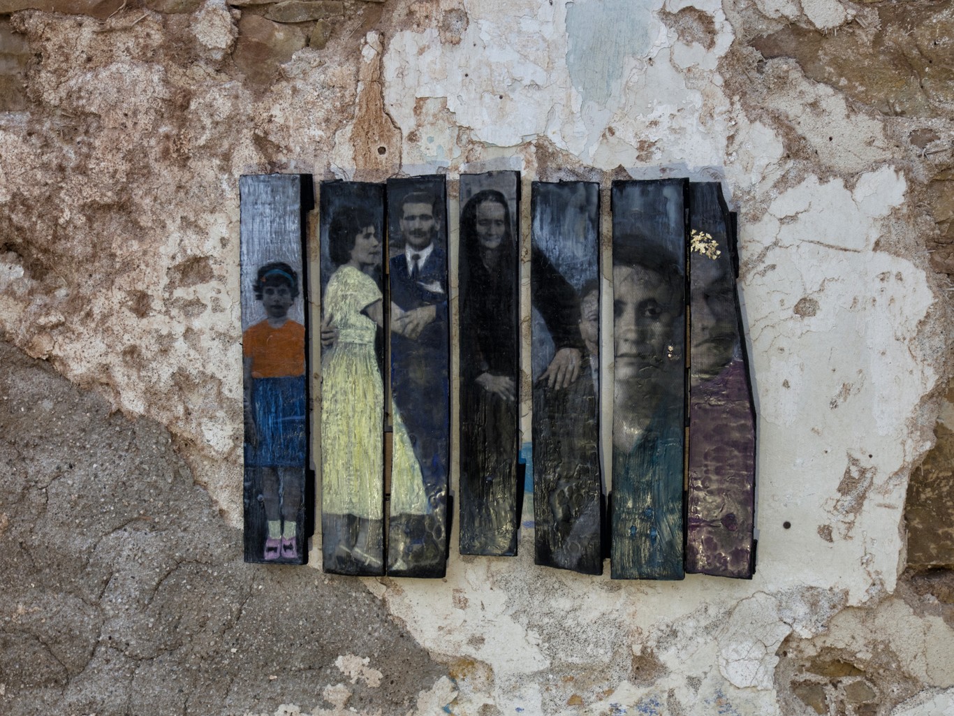 Photographic installation “Legacy of memory”, Aimilia Balaska – East End